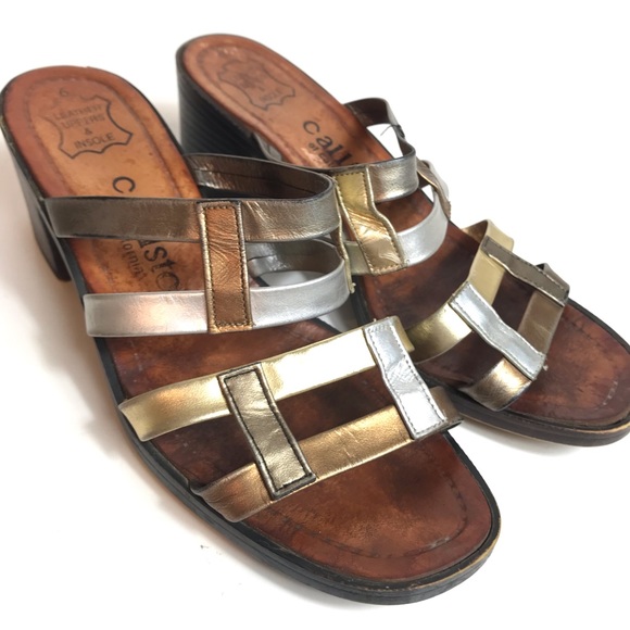 Callisto | Shoes | Callisto Metallic Gold Sandals | Poshmark
